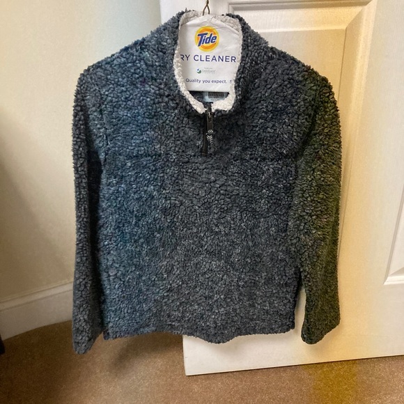 Class Club | Jackets & Coats | Fuzzy Quarter Zip Jacket | Poshmark